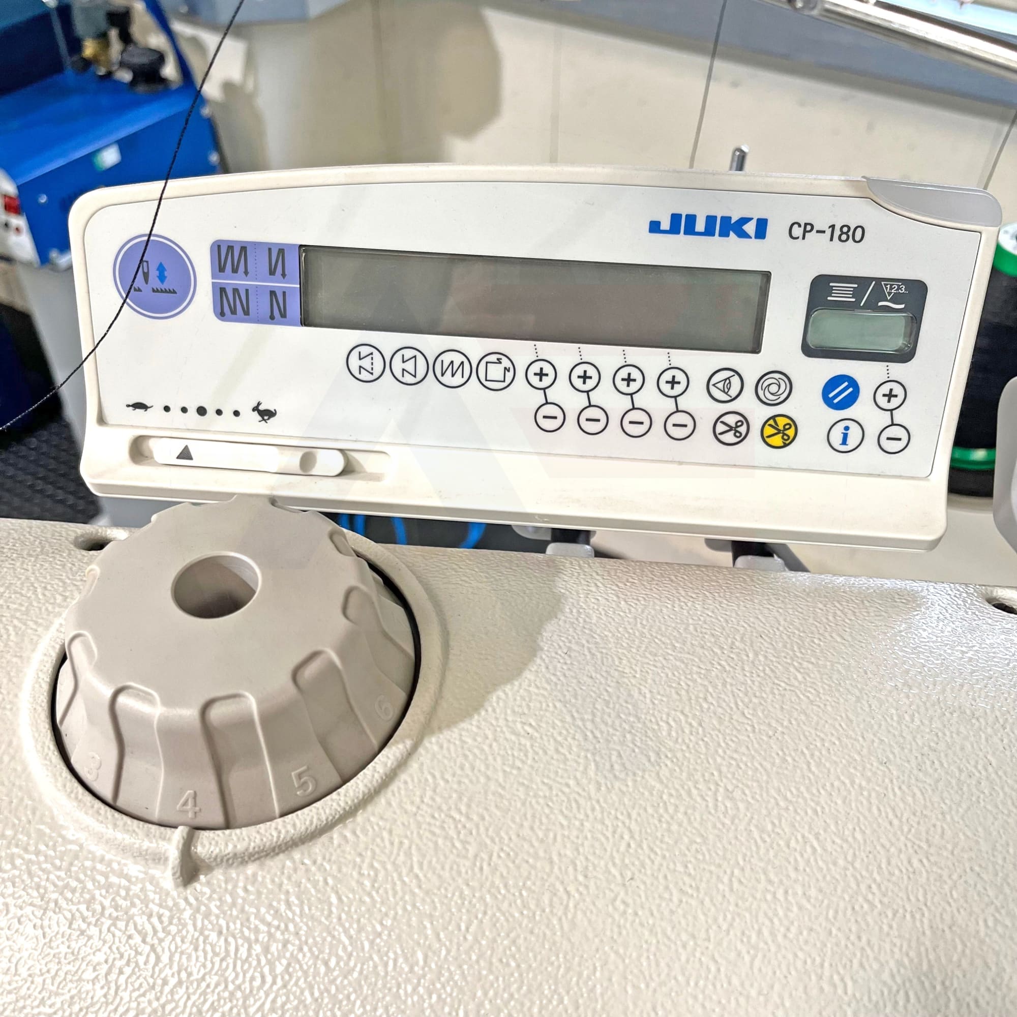 Juki PLC-2760-7 2-needle, Post-bed, Walking-foot Machine (Auto-functio – AE Sewing Machines